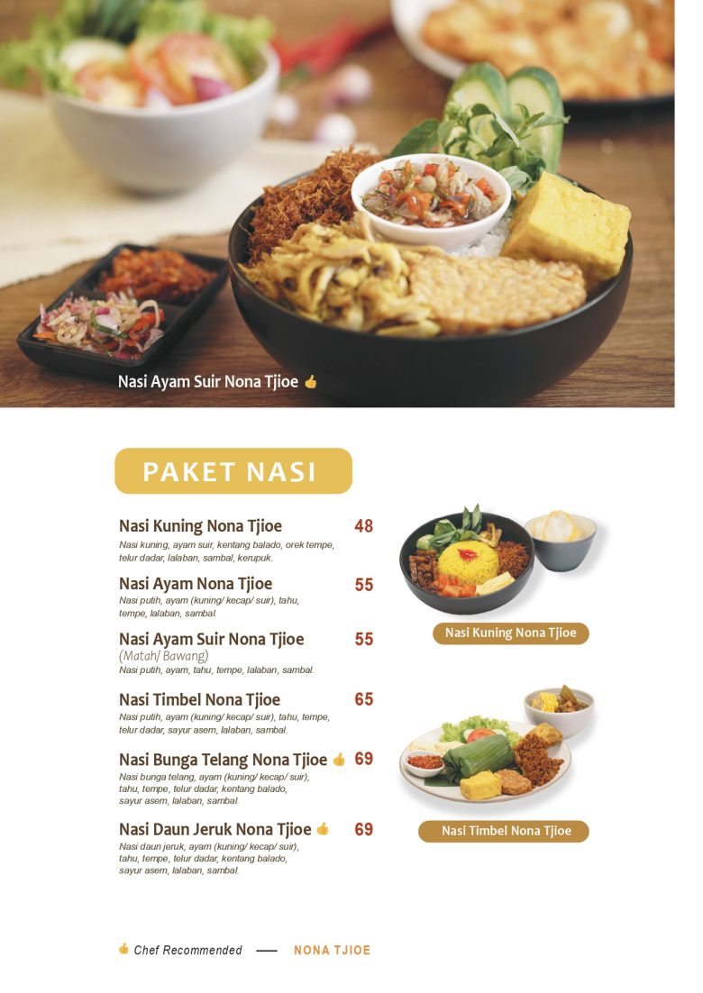 Menu Nona Tjioe - Ciasem12