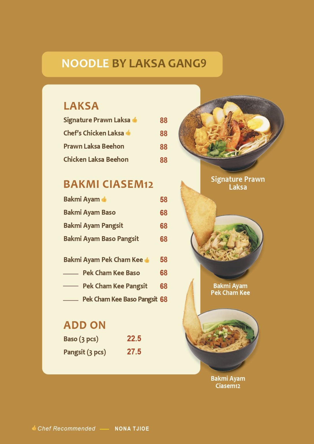 Menu Nona Tjioe - Ciasem12